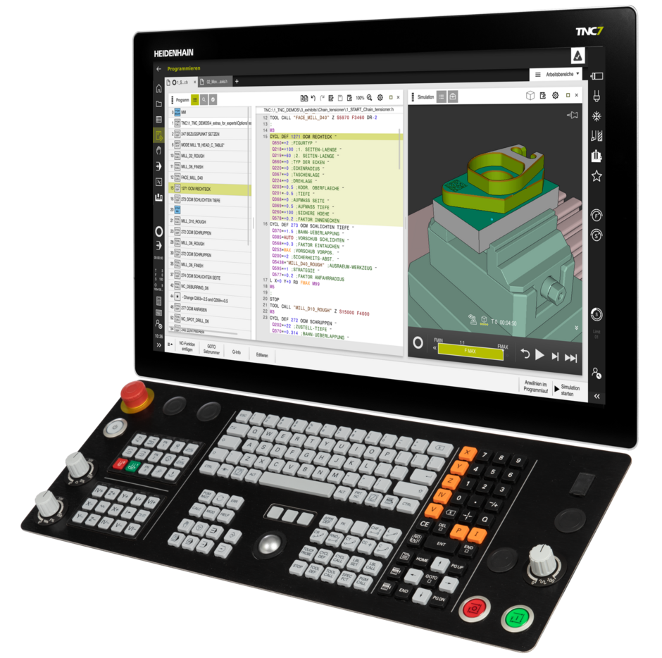 TNC7：CNC控制器的新境界 | HEIDENHAIN